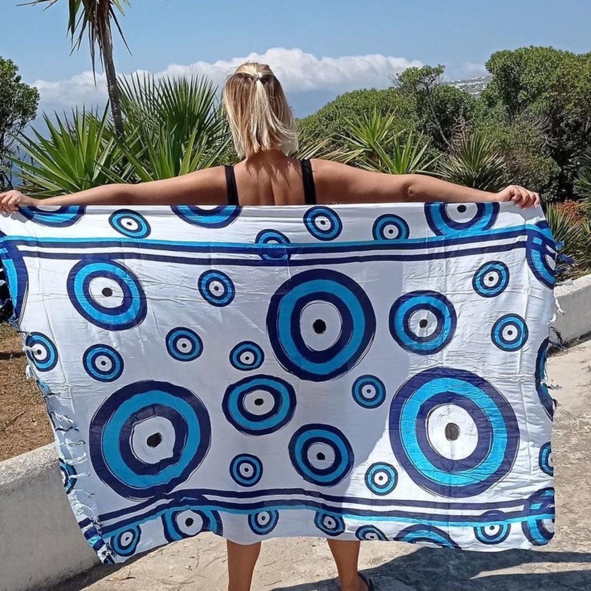 EVIL EYE BEACH COVERS – Babe Couture